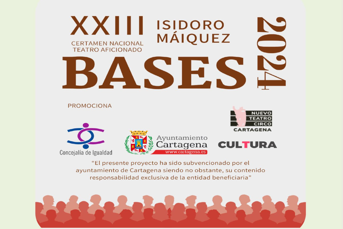 XXIII Certamen Nacional de Teatro Aficionado Isidoro Maiquez 2024 ... XXIII Certamen Nacional de Teatro Aficionado Isidoro Maiquez 2024 ...